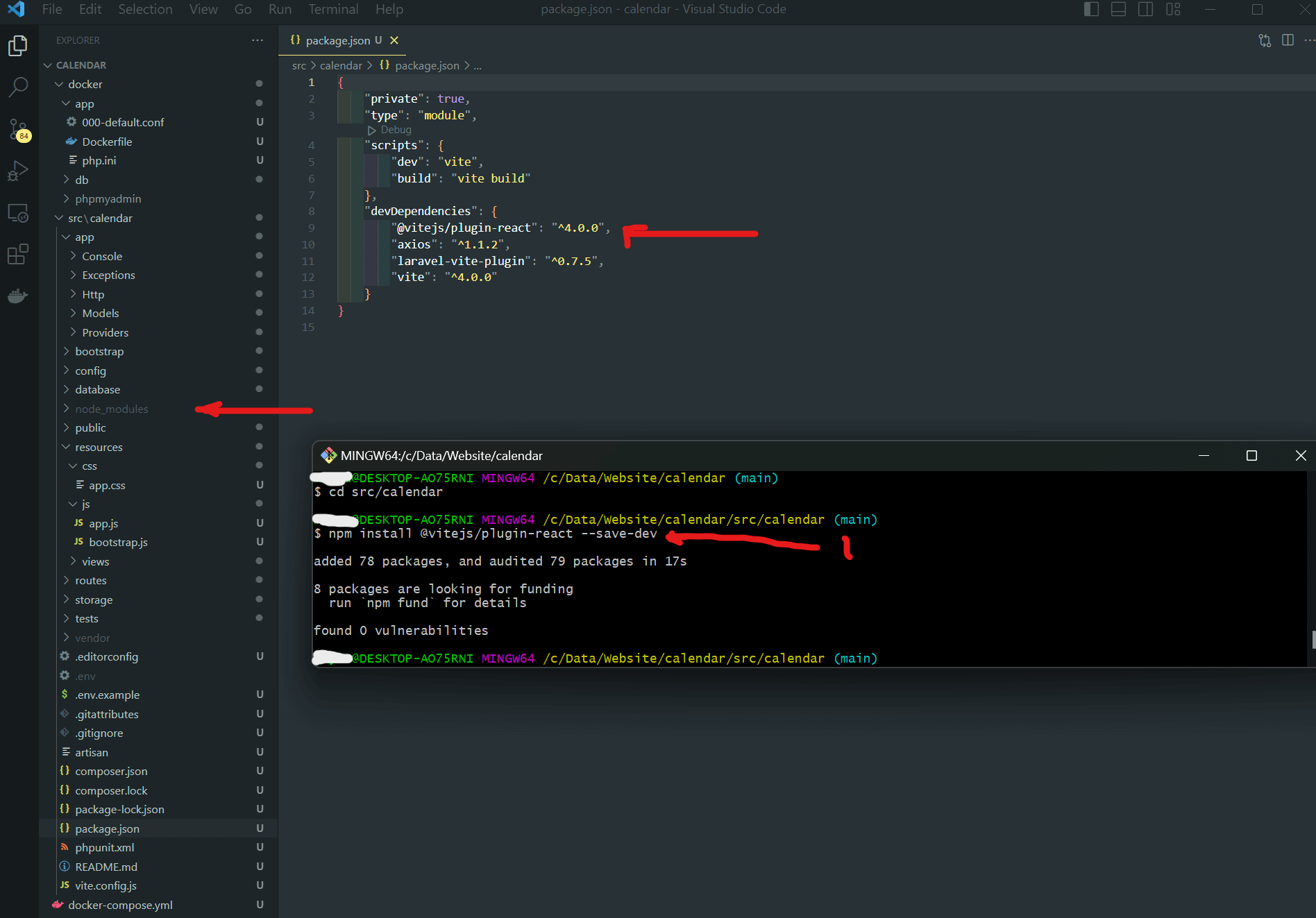 Laravel&React&Tailwindの環境構築 - スニーキーブログ