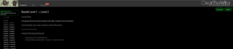 ゲーム感覚でlinuxコマンドを叩く。【OverTheWire: Bandit】 - スニーキーブログ