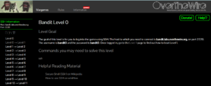 ゲーム感覚でlinuxコマンドを叩く。【OverTheWire: Bandit】 - スニーキーブログ