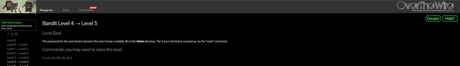 ゲーム感覚でlinuxコマンドを叩く。【OverTheWire: Bandit】 - スニーキーブログ