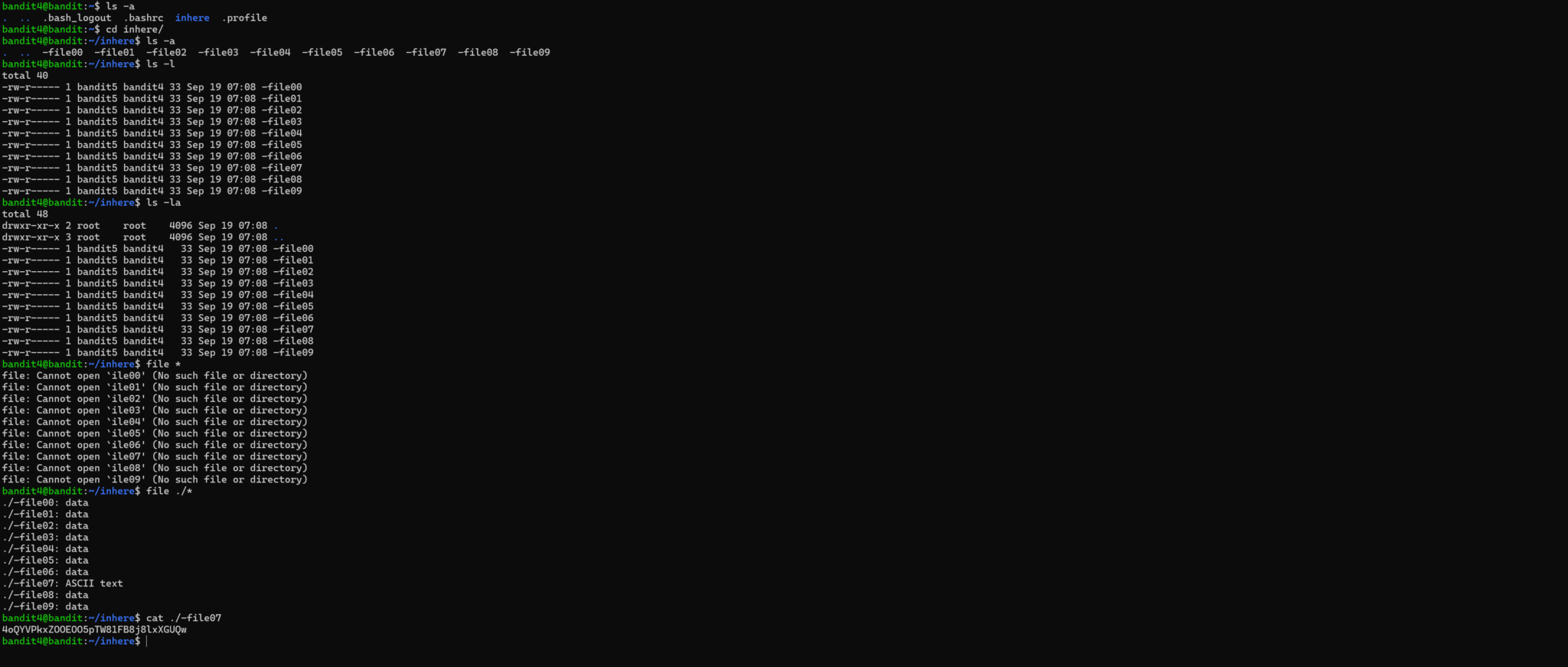 ゲーム感覚でlinuxコマンドを叩く。【OverTheWire: Bandit】 - スニーキーブログ