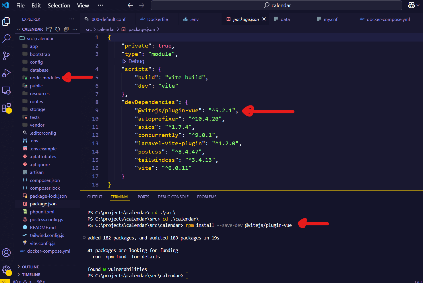 LaravelとInertiaとVueでSPAを作る環境構築 - スニーキーブログ